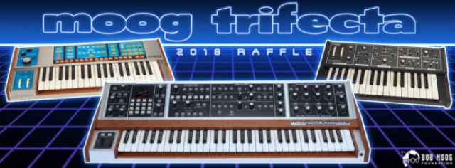 Three Restored Vintage Moogs Up For Grabs
