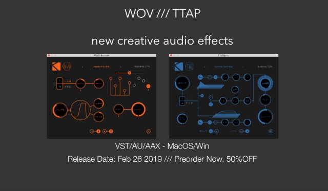 First VST/AU/AAX Plug-ins For K-Devices