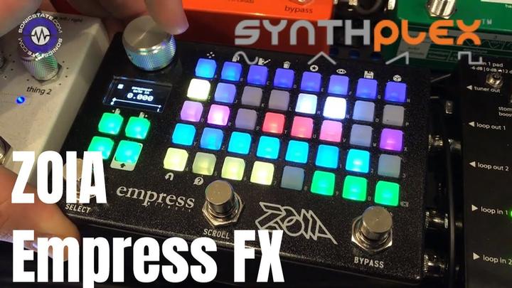 Synthplex 2019: Empress Effects Zoia Modular FX