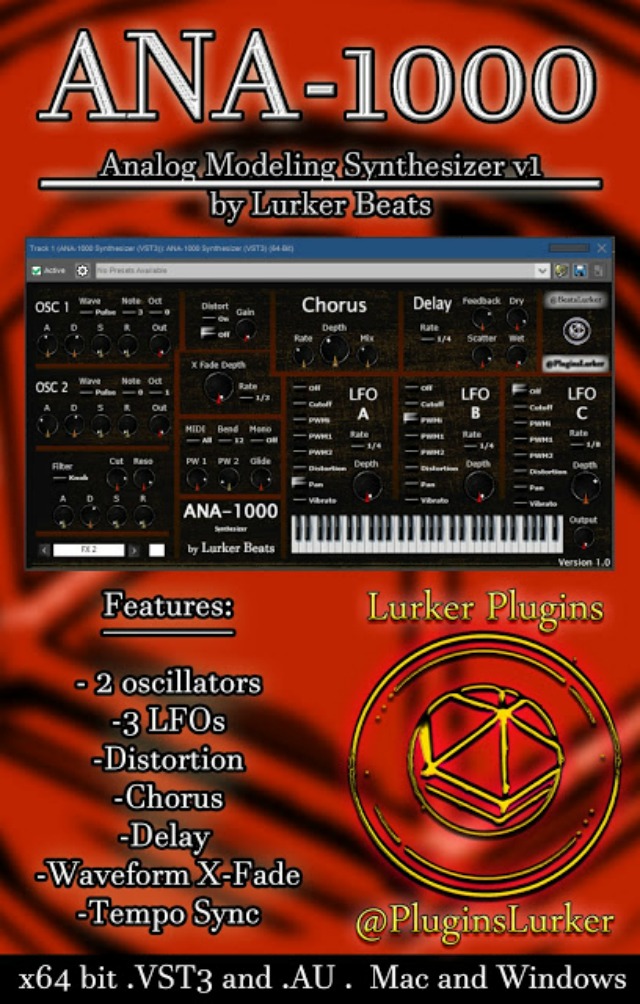 Free Analog Modeling Synthesizer