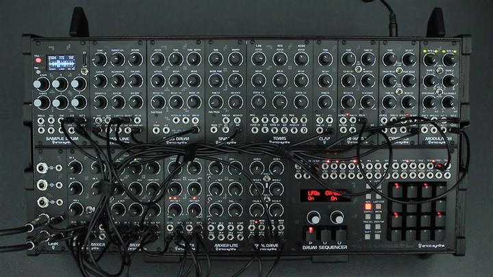 Erica Synths Techno System In Action