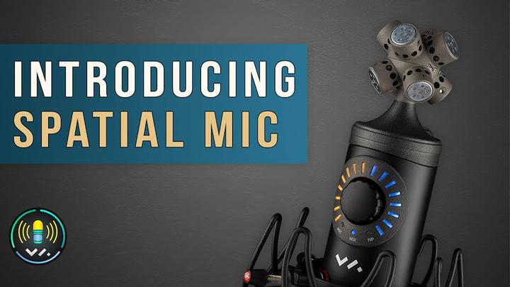 Ambisonics Microphone With Digital Connectivity