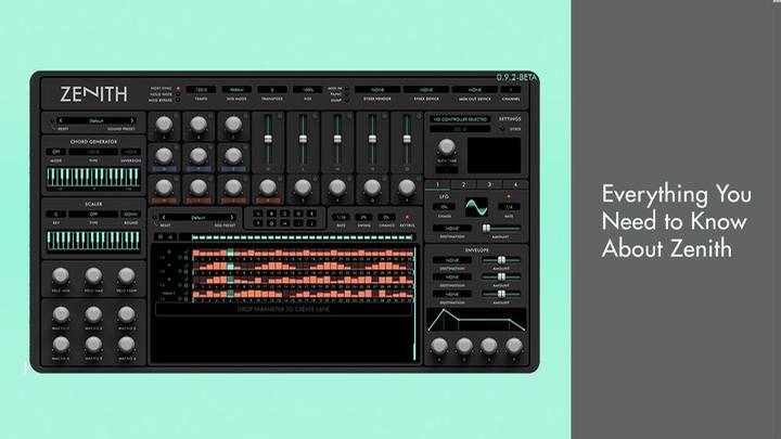 Zenith - A MIDI Controller And Sequencer