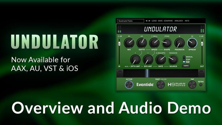 Eventide Releases Undulator Plug-In