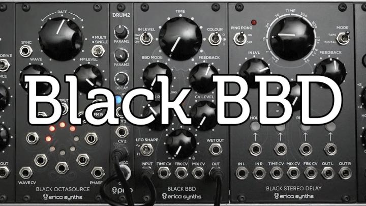Erica Synths Releases Black BBD