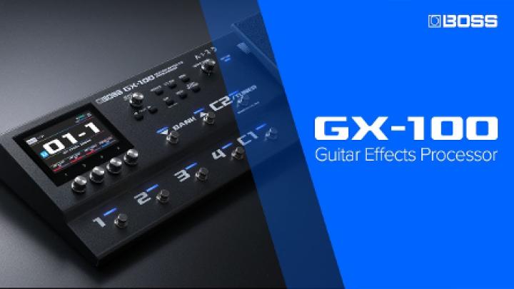 BOSS Intros GX-100 Guitar Effects Processor