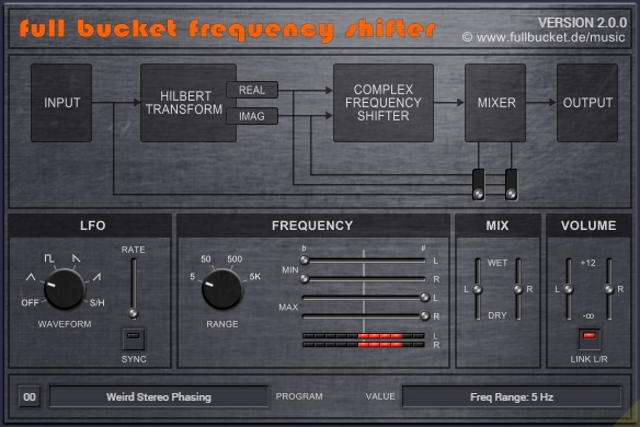 Free Frequency Shifter Plug-In Update