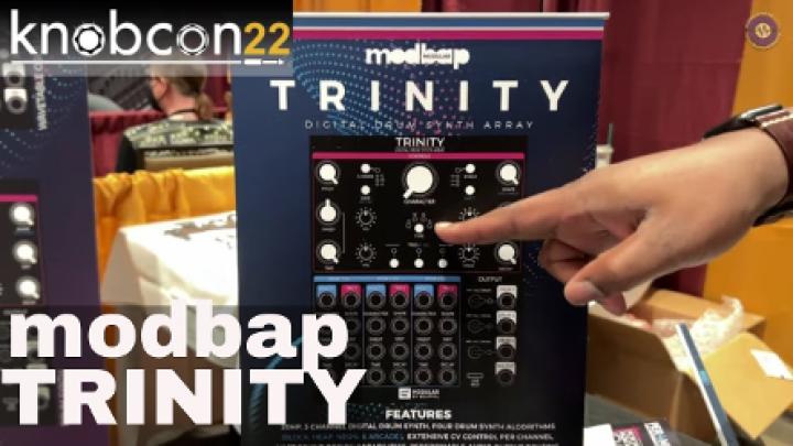 Knobcon 22: modbap Trinity Drum Module