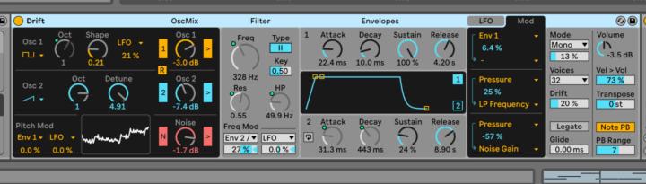 Ableton Beta 11.3 Adds New Synth - Drift
