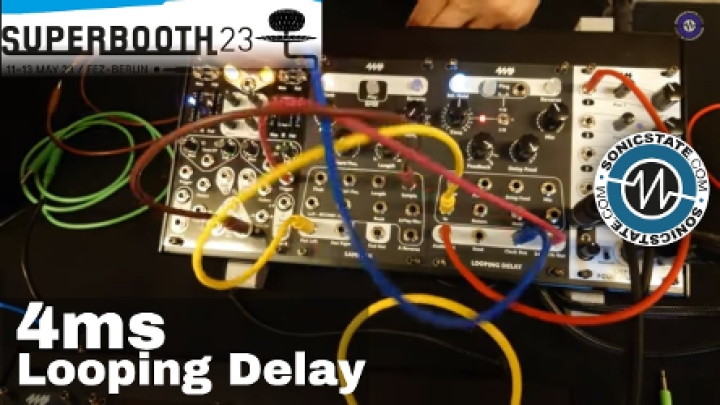 Superbooth 2023: 4ms - Looping Delay - Sampler