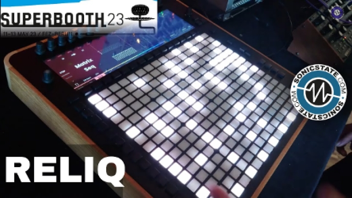 Superbooth 2023: Reliq - Hybrid Control Surface