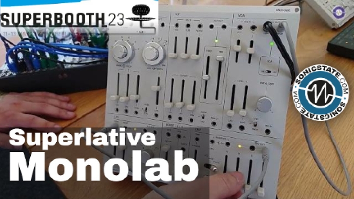 Superbooth 2023: Superlative - Monolab 1210 - Space Bee