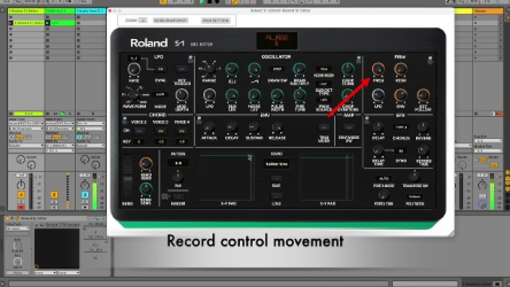 Roland S-1 Tweak Synth Editor