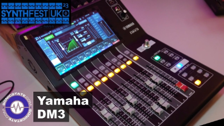 Synthfest UK 23: Yamaha - DM3 - Super Compact Digital Mixer