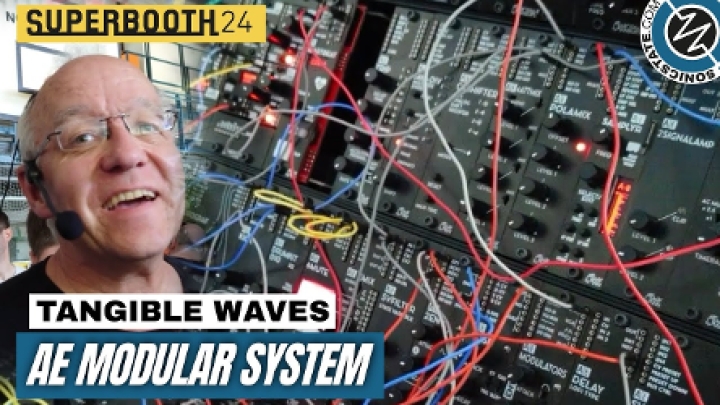 SUPERBOOTH 2024: Tangible Waves - AE Modular System
