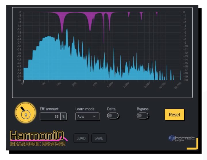 Inharmonic Equalizer For Pristine Audio Clarity