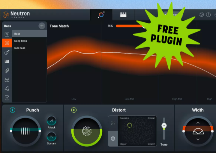 Get iZotope Neutron 4 Elements for Free - Limited Time Offer
