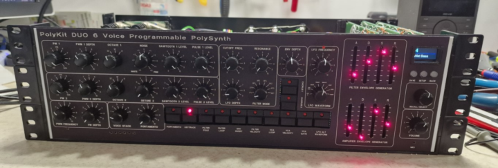 PolyKit DUO - DIY PolySynth Based on 106 and Crumar Bit 01
