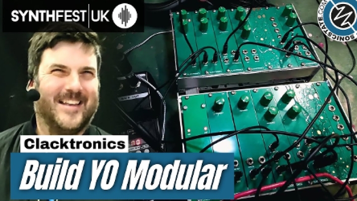 SynthfestUK 24: Clacktronics - Flat-pack Modular Synth Kits