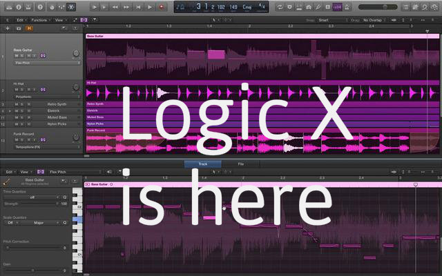 Apple Logic Pro X Hits App Store