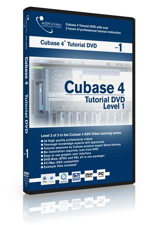 Cubase 4 Video Tutorial Available