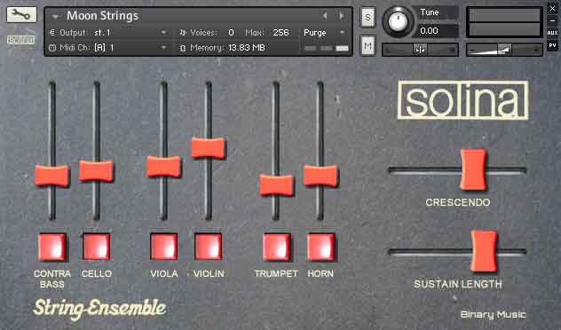 Solina String Ensemble Sampled
