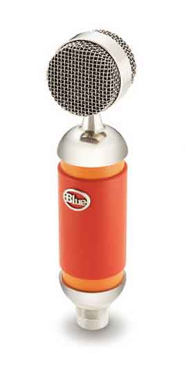 New Blue Mic Is Orange