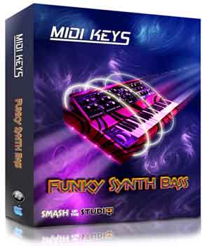 Funky Synth Bass MIDI Loops