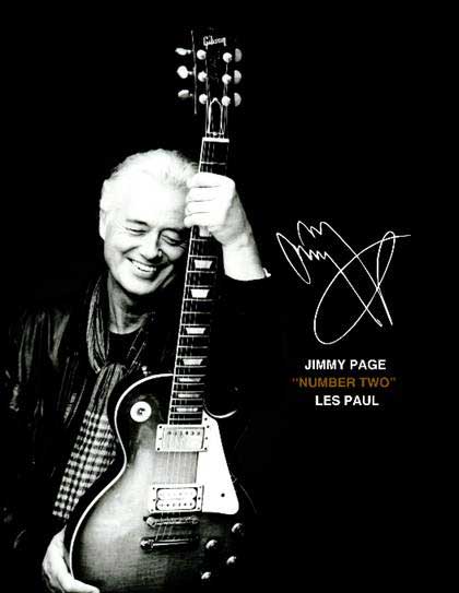Gibson Announce New Jimmy Page Les Paul