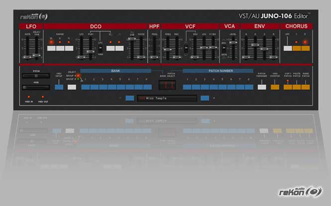 New JUNO-106 Editor