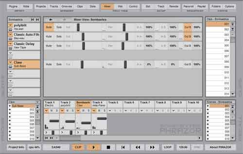Chainer/Rack/Sequencer Combination Plug-In