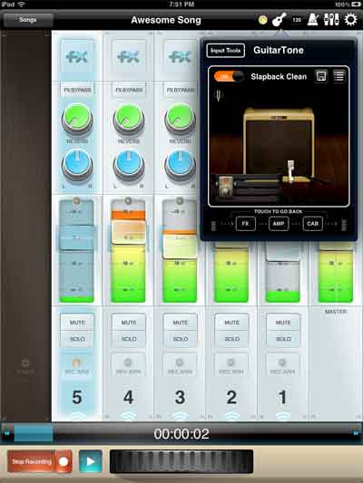 iPad Multitrack Recording App Updated