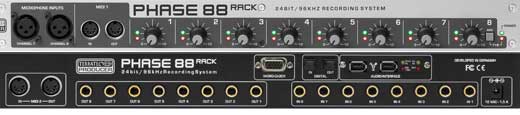 TerraTec PHASE 88 RACK - 24-bit / 96-kHz Audio Interface
