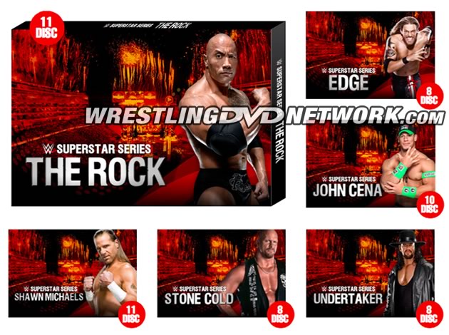 Chocolate WWE DVD Box Sets? – More Details on WWE Superstar Series ...