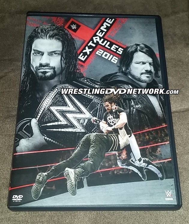 EXCLUSIVE: First Look Photos of Tomorrow’s WWE Extreme Rules 2016 DVD ...