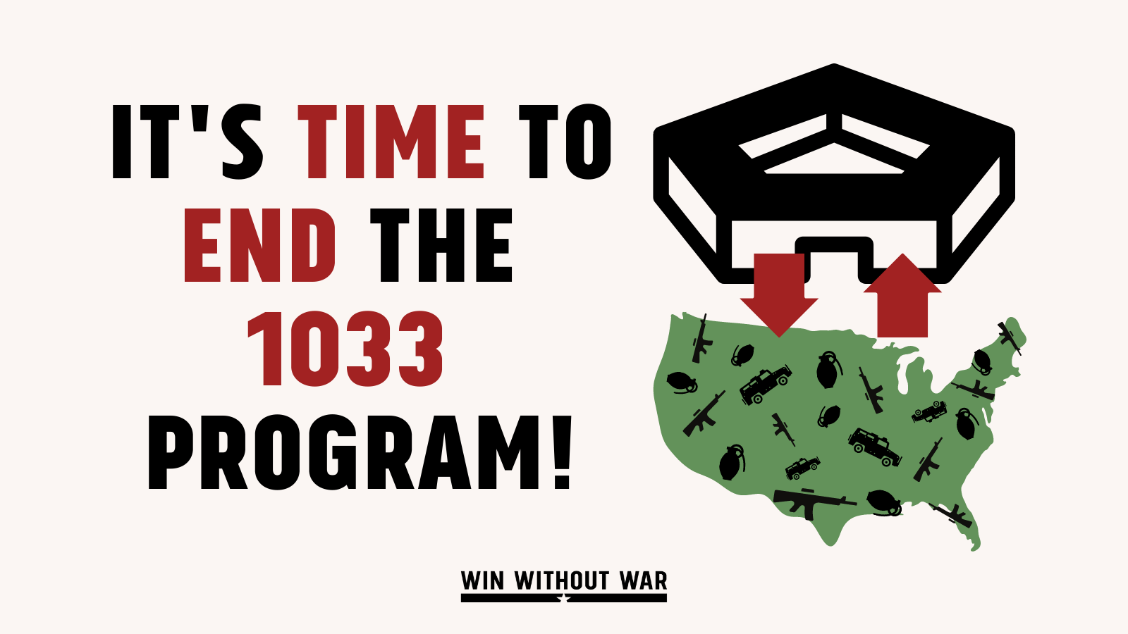 Congress: Stop Militarizing Our Communities! | Win Without War