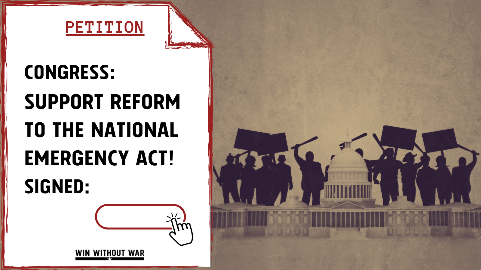 Add your name to limit the President’s dangerous emergency powers ...