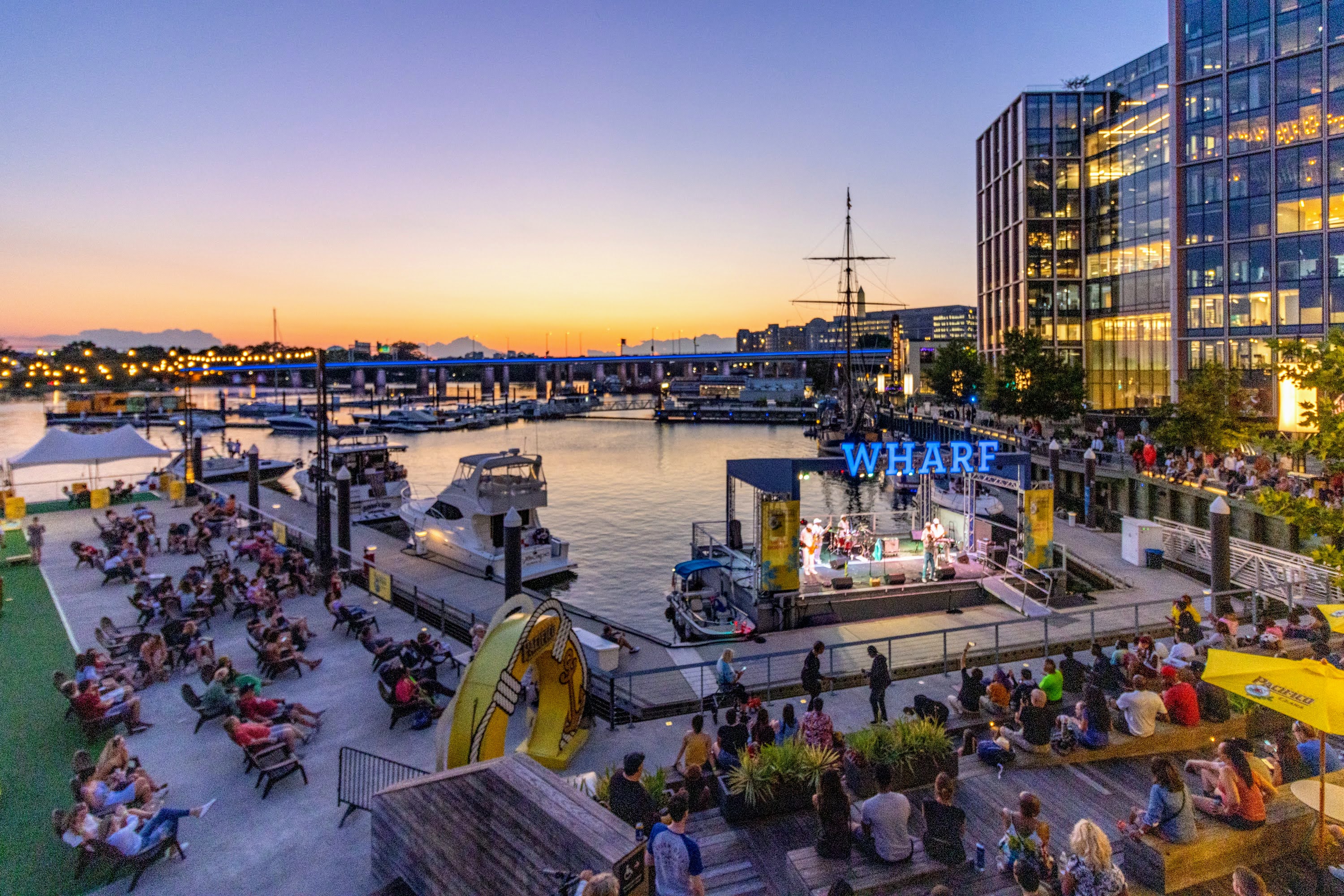 Rolling on the River at The Wharf