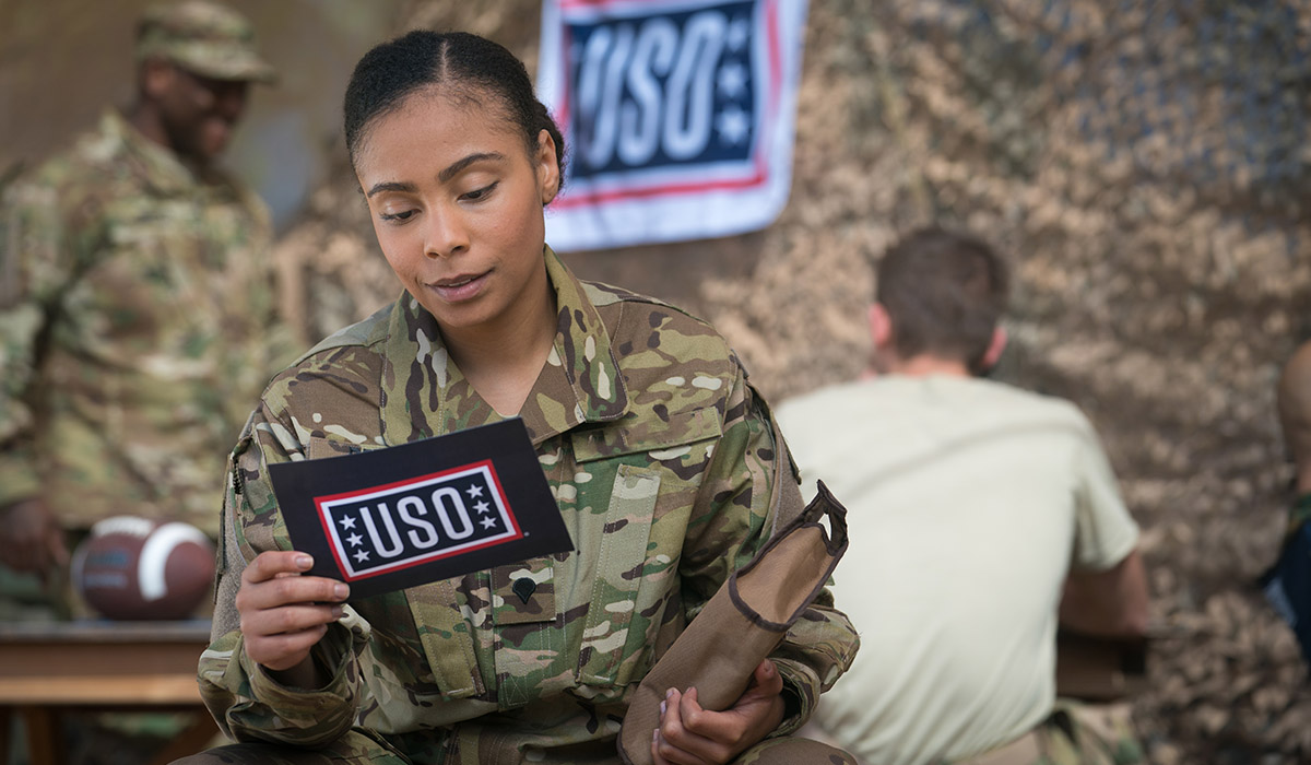 USO Takeover at The Wharf
