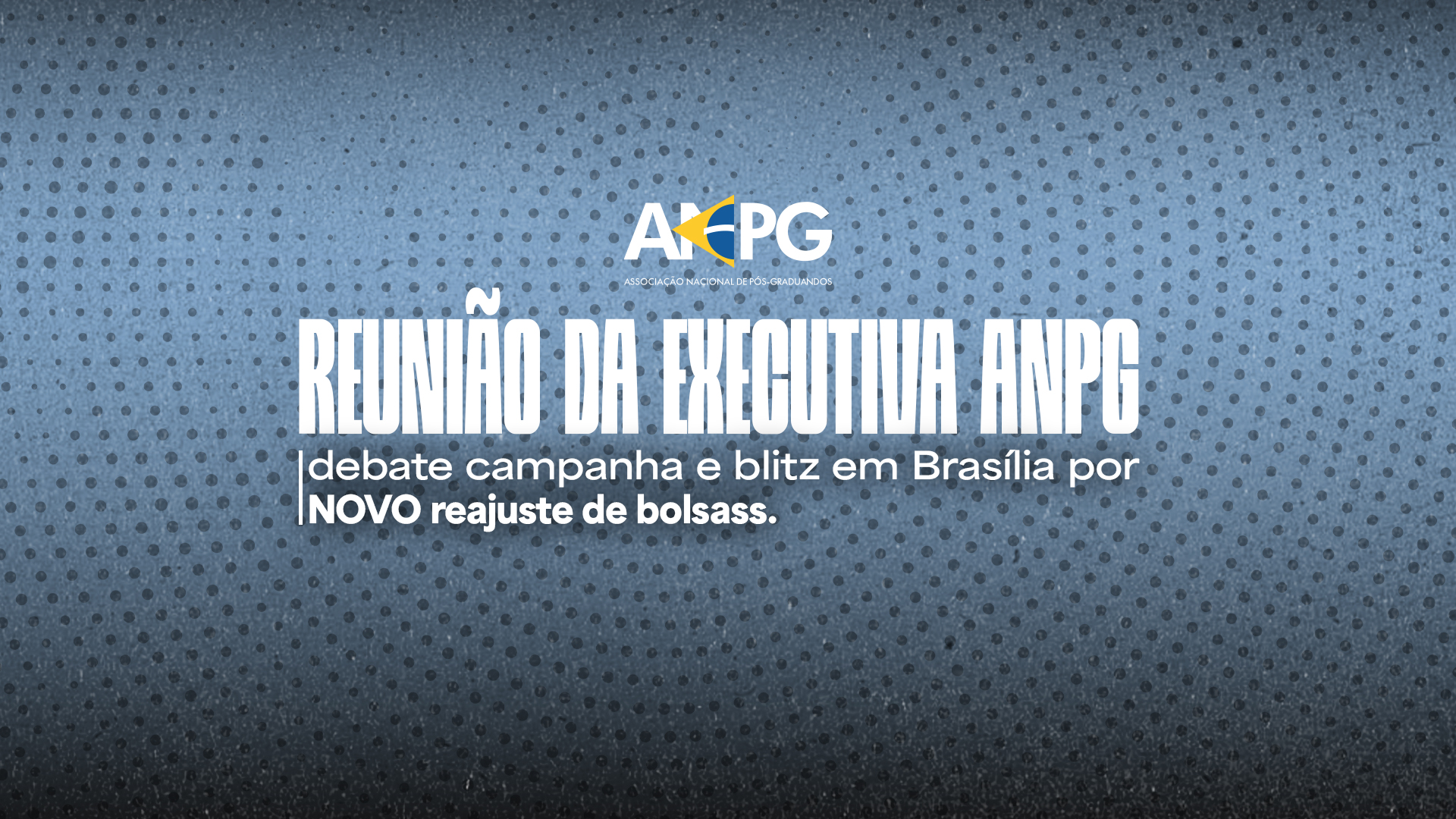 Em reunião da Executiva, ANPG debate campanha e blitz em Brasília por novo reajuste de bolsas - ANPG