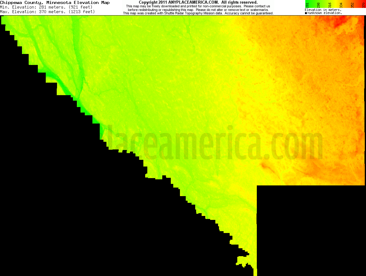 Free Chippewa County, Minnesota Topo Maps & Elevations