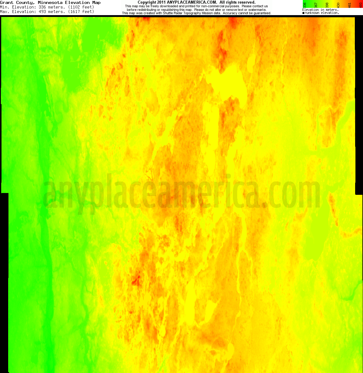 Free Grant County, Minnesota Topo Maps & Elevations