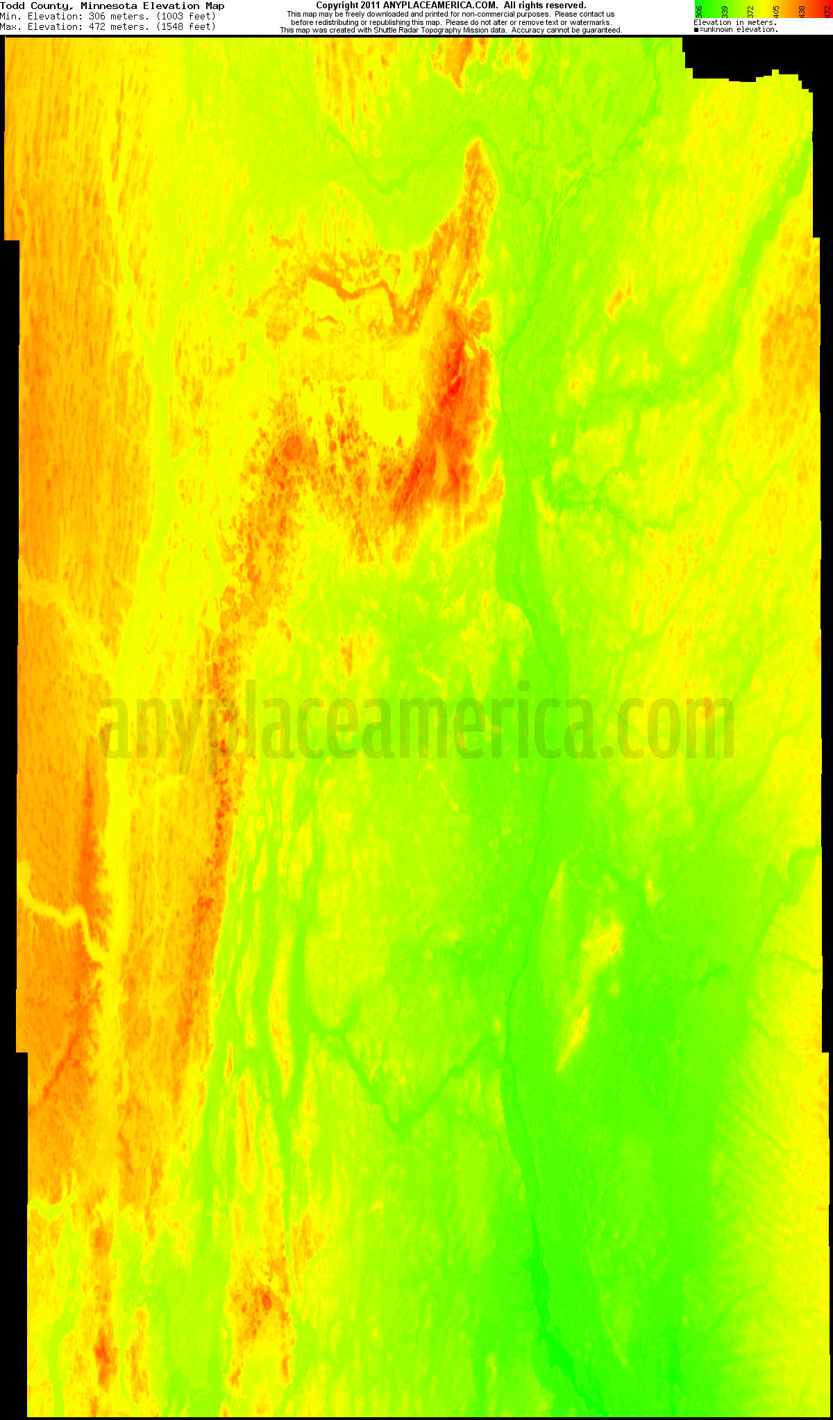 Free Todd County, Minnesota Topo Maps & Elevations