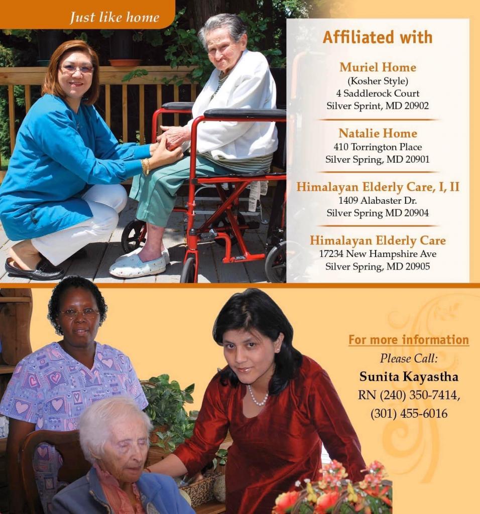 Himalayan Elderly Care I Assisted Living in Silver Spring, MD