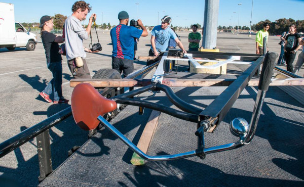 World's Tallest Bicycle - Richie Trimble Rides New 20+ Foot High ...