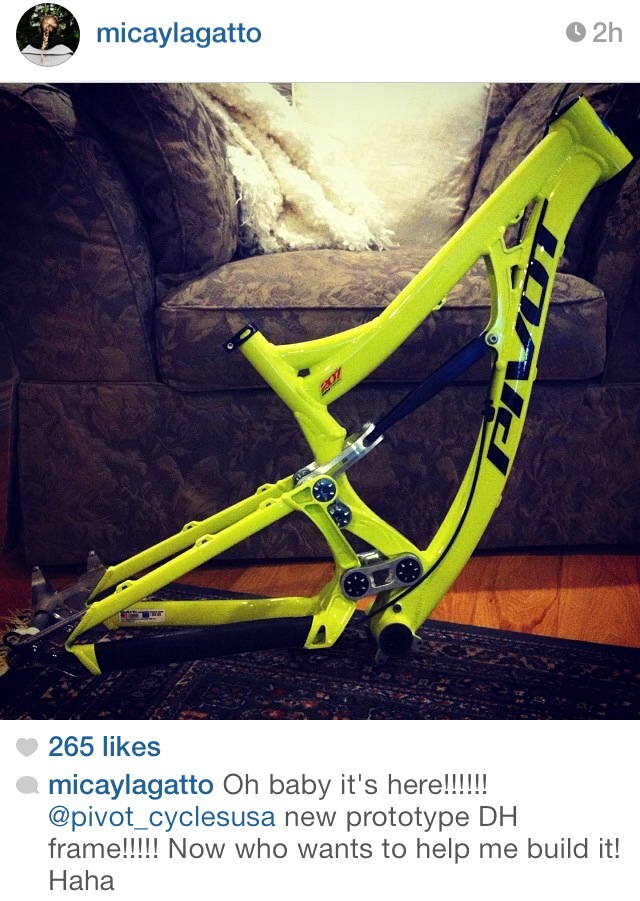 Spy Shot: Prototype Pivot DH Bike - Bikerumor