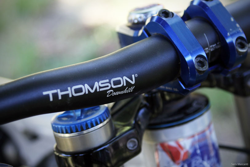 Long Term Review: Thomson's 780mm Wide Aluminum DH Handlebar - Bikerumor