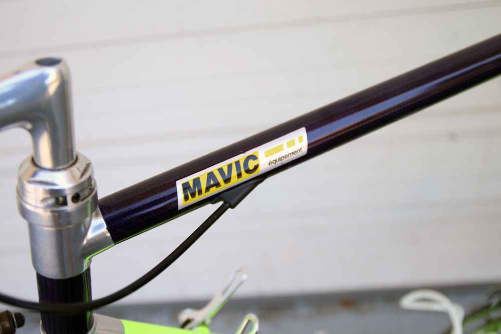 Bike Check: Greg LeMond's Mavic Equipped 1989 TVT Carbon - Bikerumor