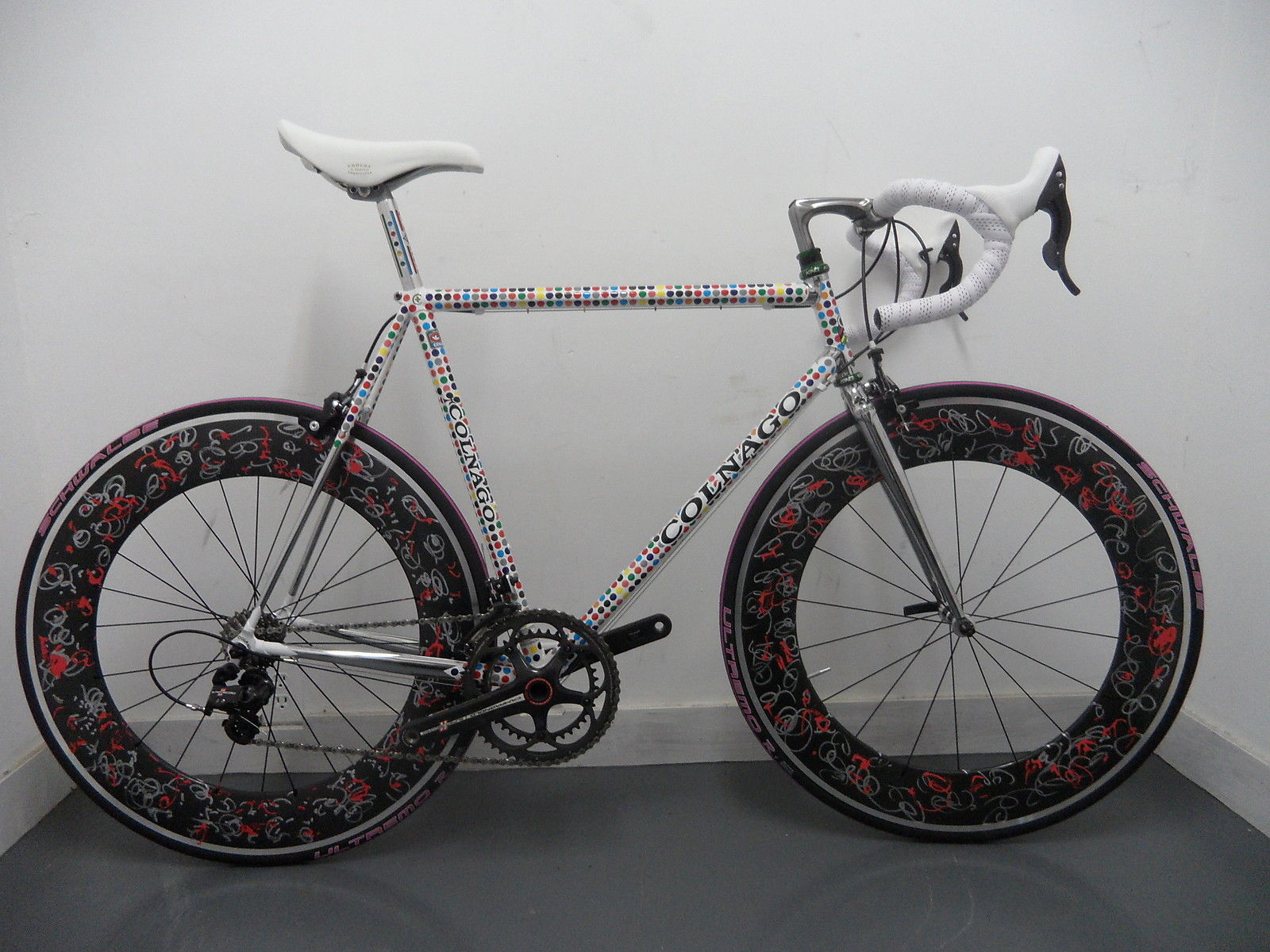 Prototype Colnago Road Bike with Matching Art Wheels Now For Sale ...