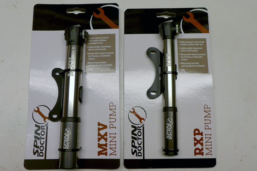 First Look: Spin Doctor's MXV & RXP Mini Pumps Are Value-Oriented ...